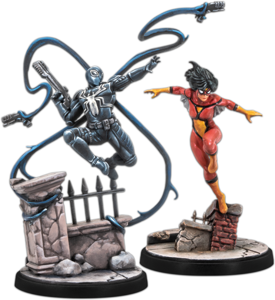 Agent Venom and Spider-Woman - atomicmassgames