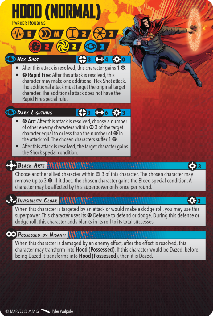 Doctor Voodoo and Hood - atomicmassgames