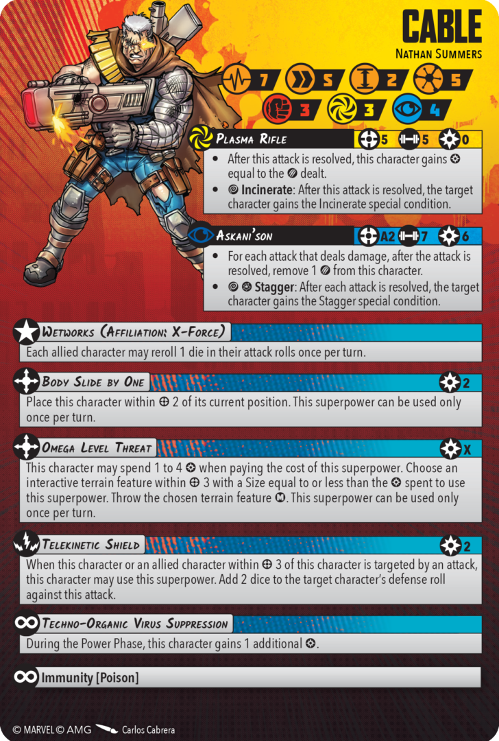 Cable and Domino - atomicmassgames