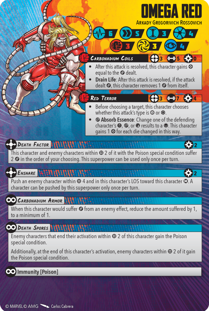 Omega Red - atomicmassgames