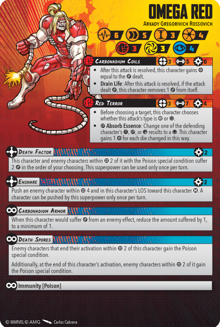 Omega Red - atomicmassgames