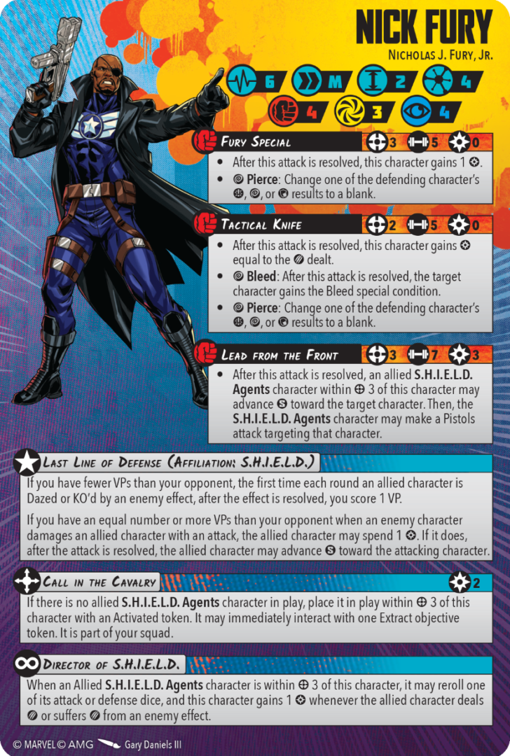 Nick Fury and S.H.I.E.L.D. Agents - atomicmassgames