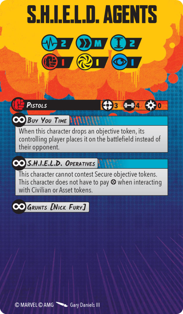 Nick Fury and S.H.I.E.L.D. Agents - atomicmassgames