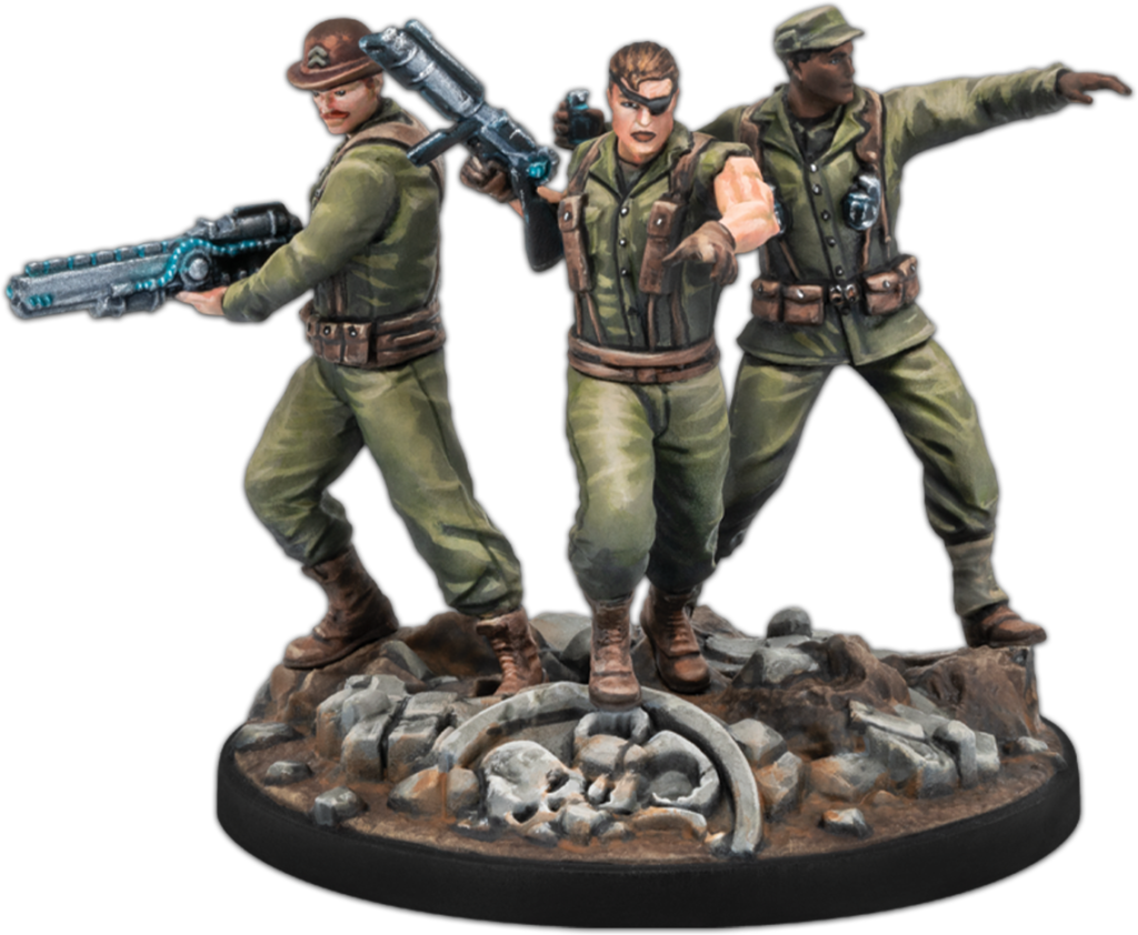 Nick Fury Sr., and Howling Commandos - atomicmassgames