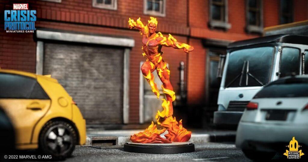 From Panel To Play: The Orginal Human Torch - atomicmassgames
