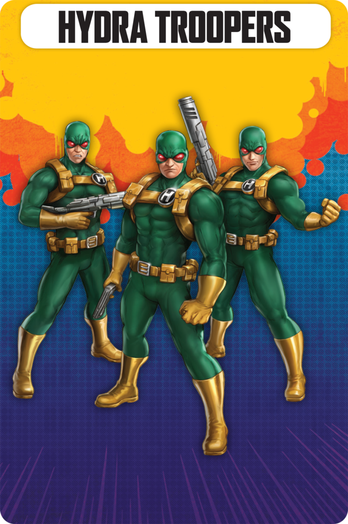 Red Skull and Hydra Troopers - atomicmassgames