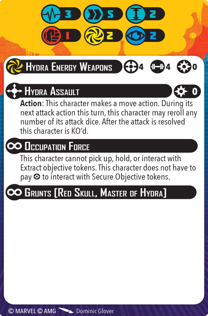 Red Skull and Hydra Troopers - atomicmassgames