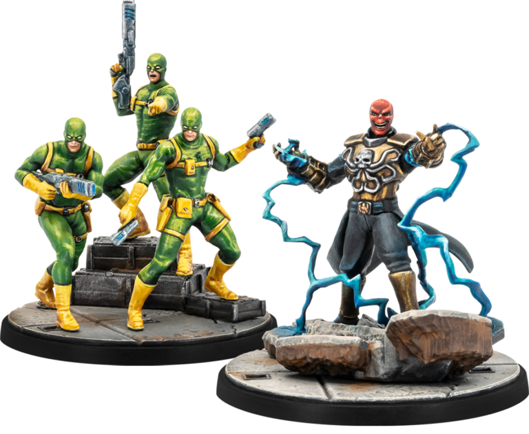 Red Skull and Hydra Troopers - atomicmassgames