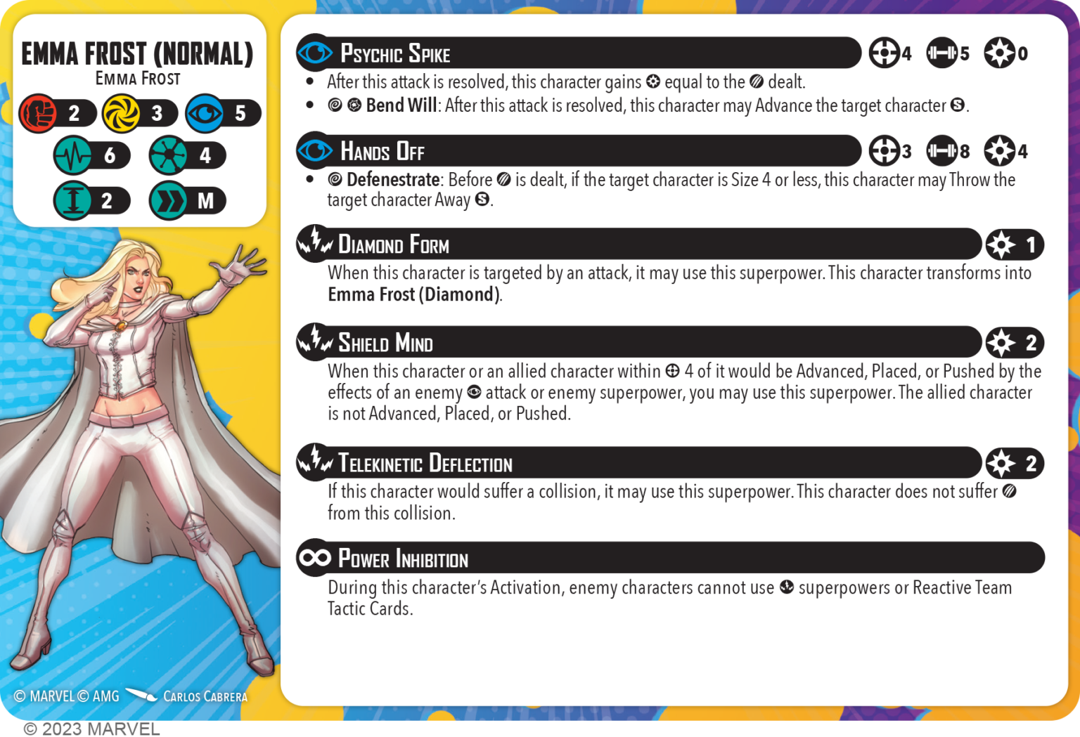 From Panel to Play: Emma Frost - atomicmassgames