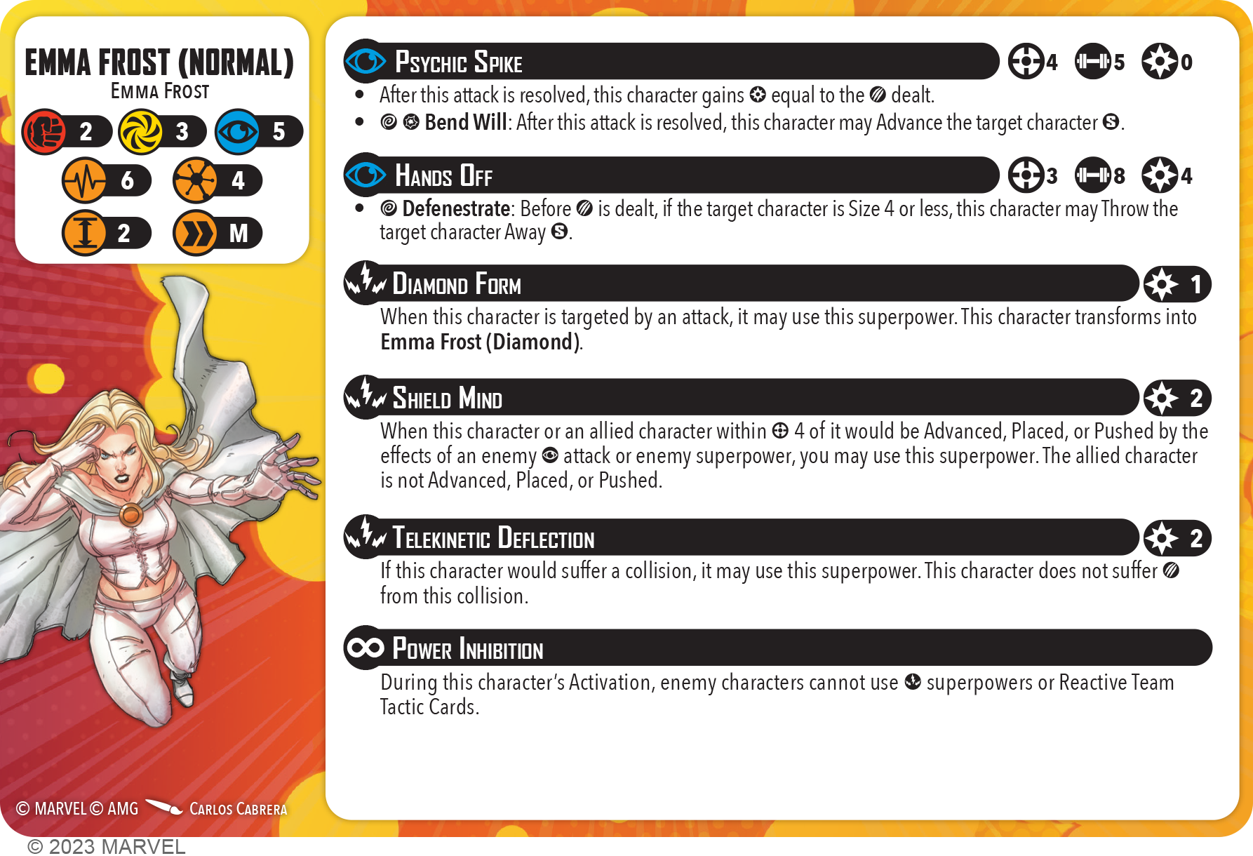 From Panel to Play: Emma Frost - atomicmassgames