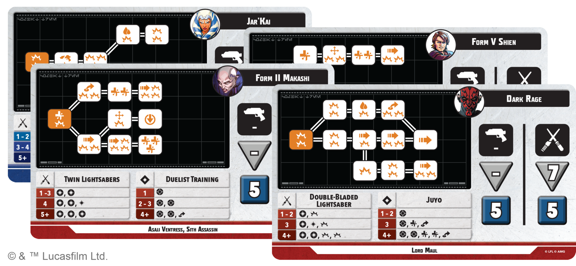 STAR WARS: Shatterpoint Stat Card Overview - atomicmassgames