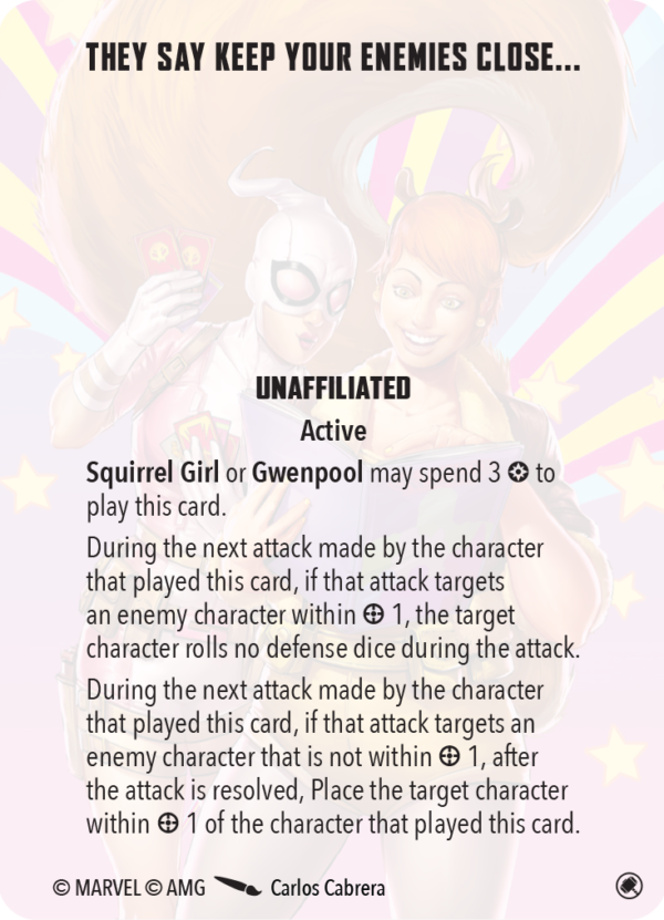 Gwenpool and Squirrel Girl - atomicmassgames