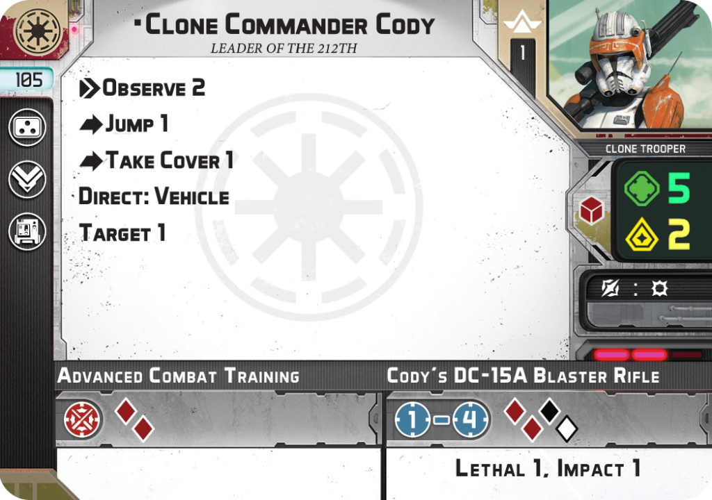 Clone Commander Cody - atomicmassgames