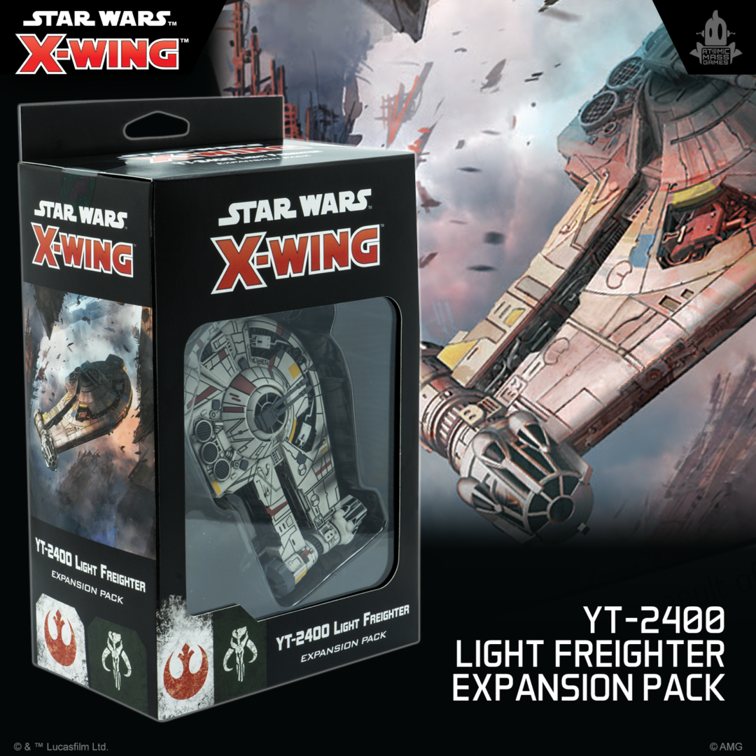 The YT-2400 Light Freighter & TIE/sa Bombers - Same Ships, New Paint ...