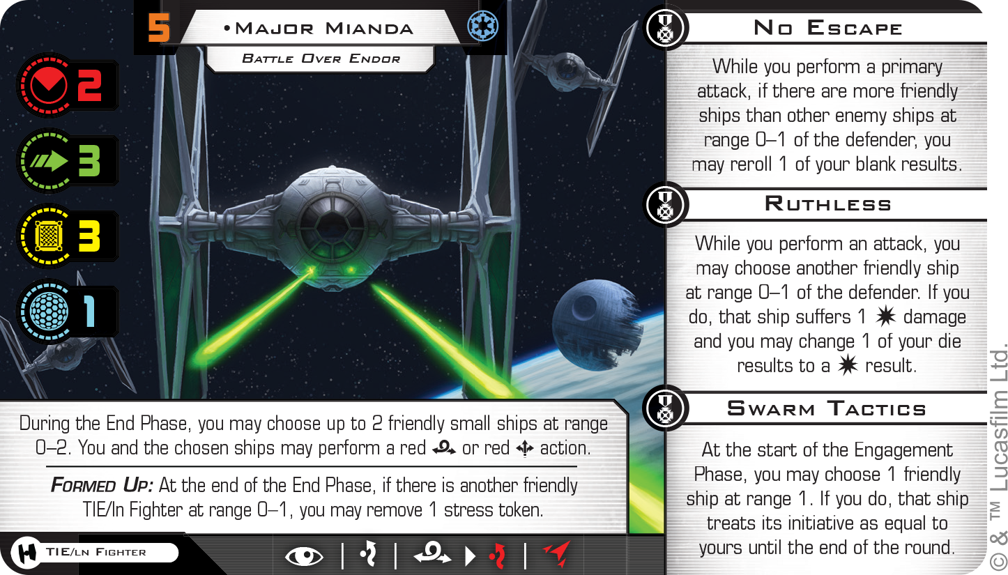 Star Wars: X-Wing — Battle Over Endor Imperial Preview - atomicmassgames