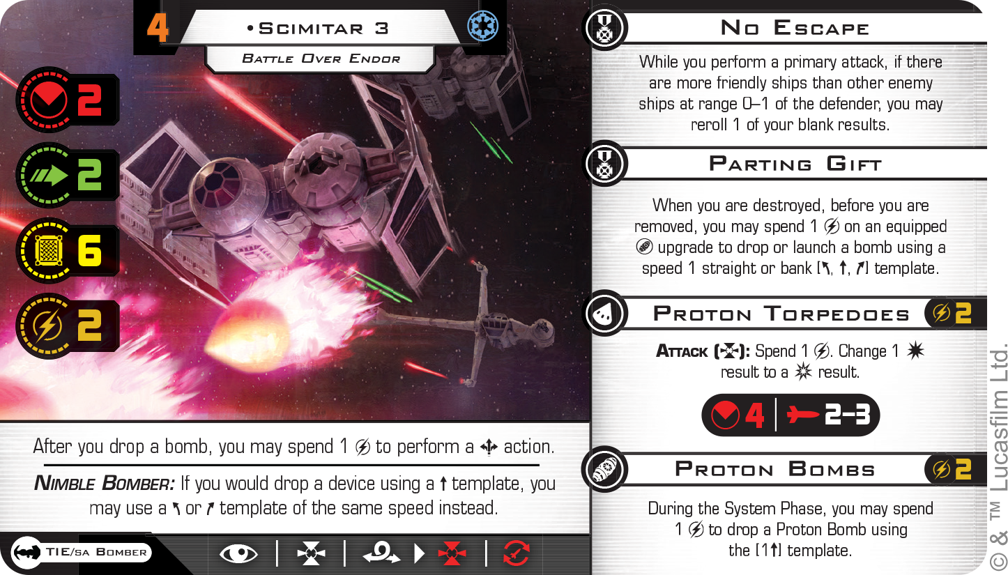 Star Wars: X-Wing — Battle Over Endor Imperial Preview - atomicmassgames