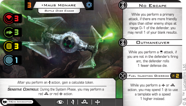 Star Wars: X-Wing — Battle Over Endor Imperial Preview - atomicmassgames