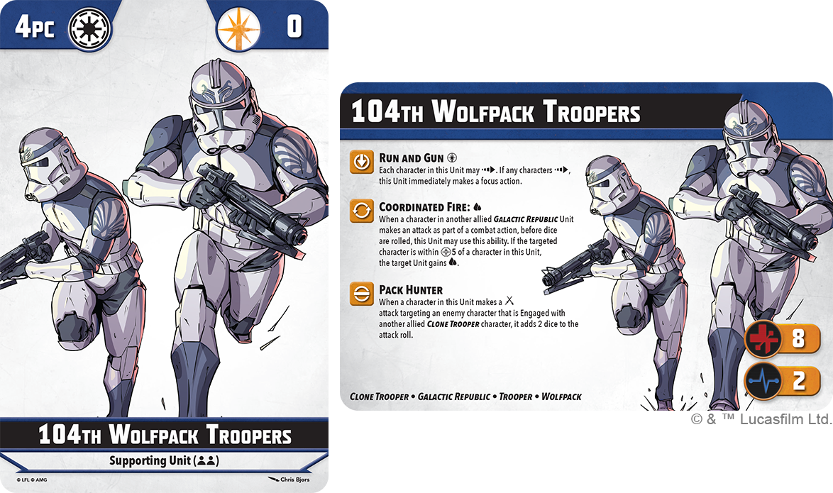 CC-3636 Commander Wolffe & 104th Wolfpack Preview - atomicmassgames