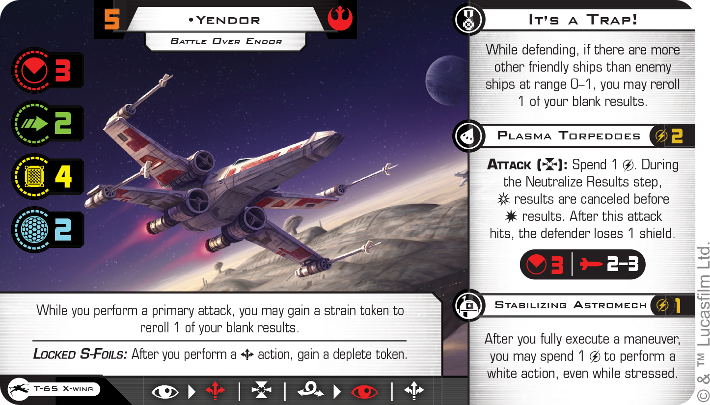 Star Wars: X-Wing – Battle Over Endor Rebel Preview - atomicmassgames