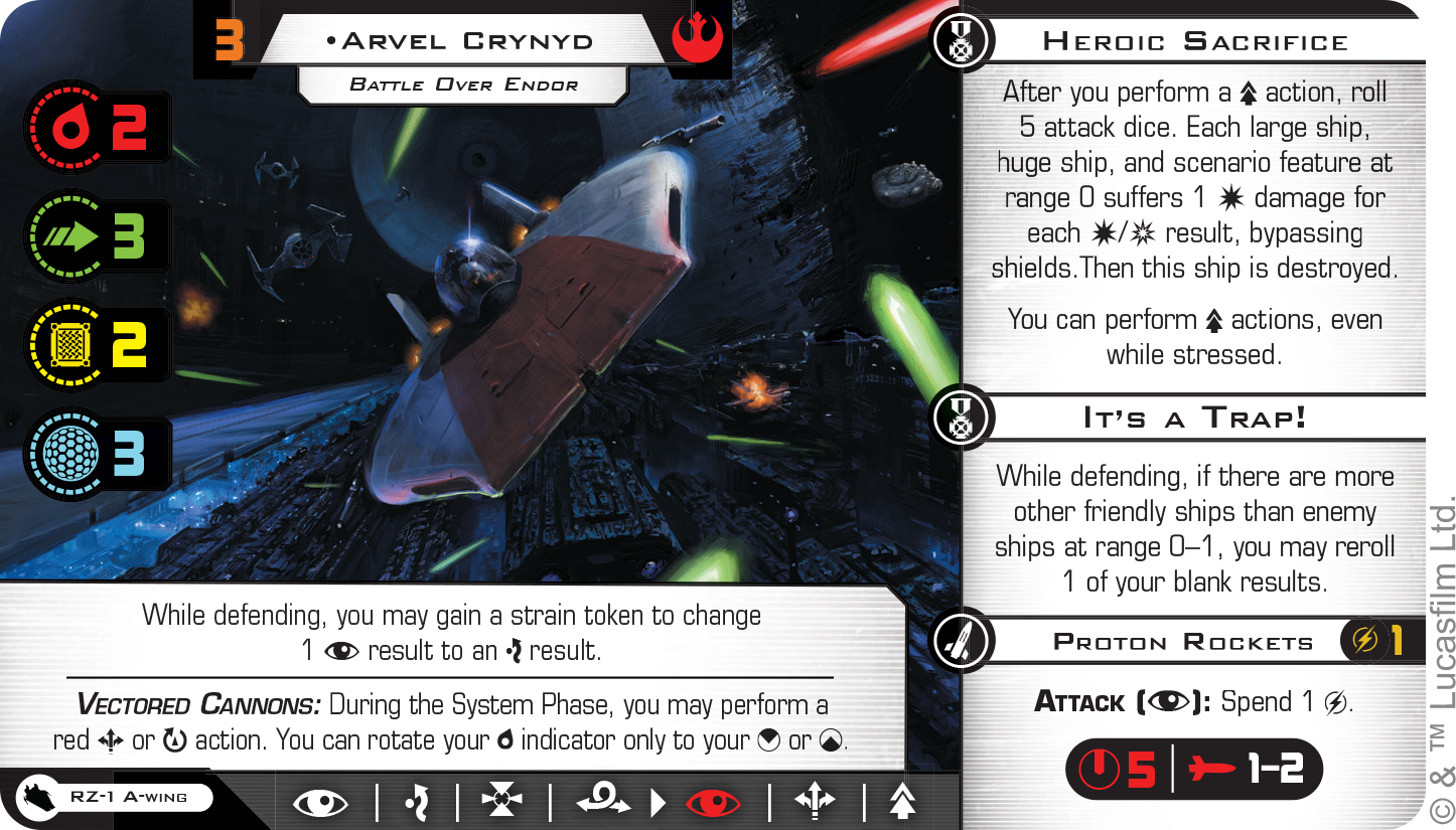 Star Wars: X-Wing – Battle Over Endor Rebel Preview - atomicmassgames