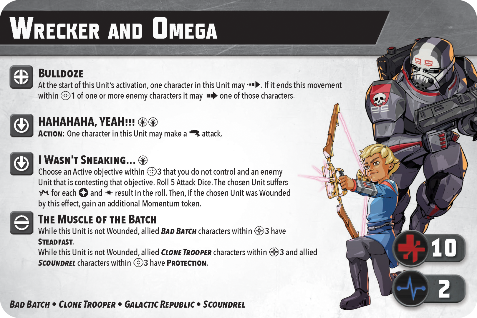 Clone Force 99 Squad Pack - atomicmassgames