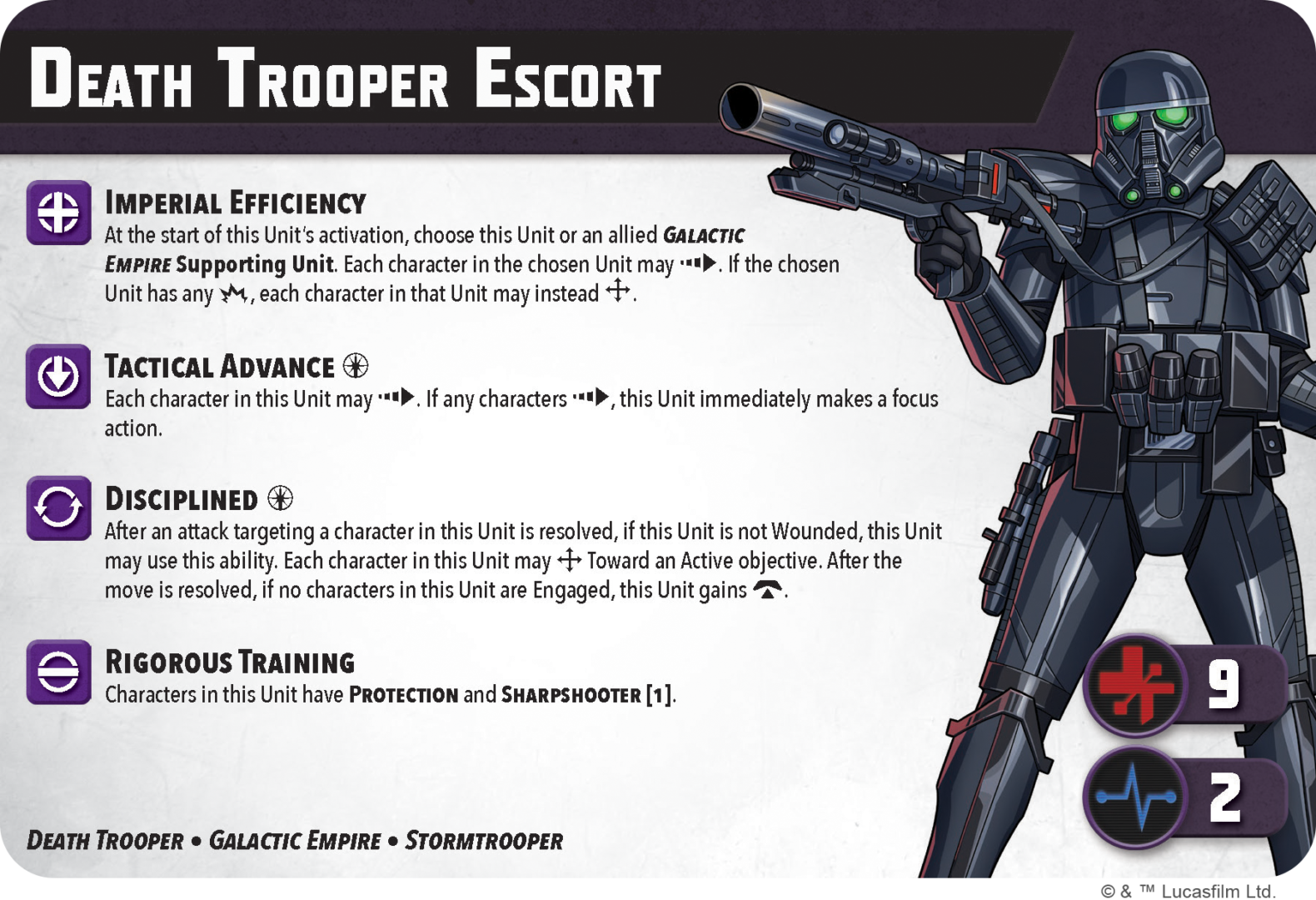 Databank Download: Death Trooper Escort & Dark Troopers - atomicmassgames