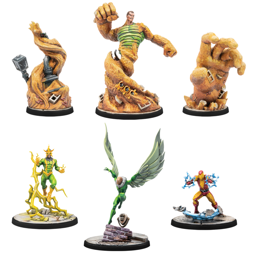 Vulture, Shocker, Electro, & Sandman - atomicmassgames