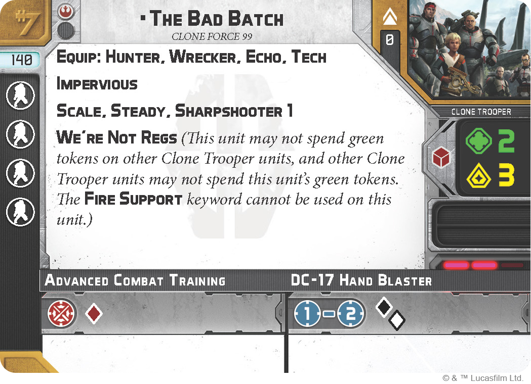 Scene to Stats: Bad Batch - atomicmassgames