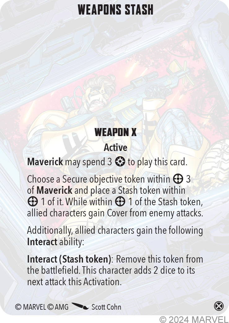 From Panel to Play: Weapon X & Maverick - atomicmassgames