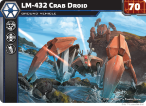 Scene to Stats: LM-432 Crab Droids - atomicmassgames