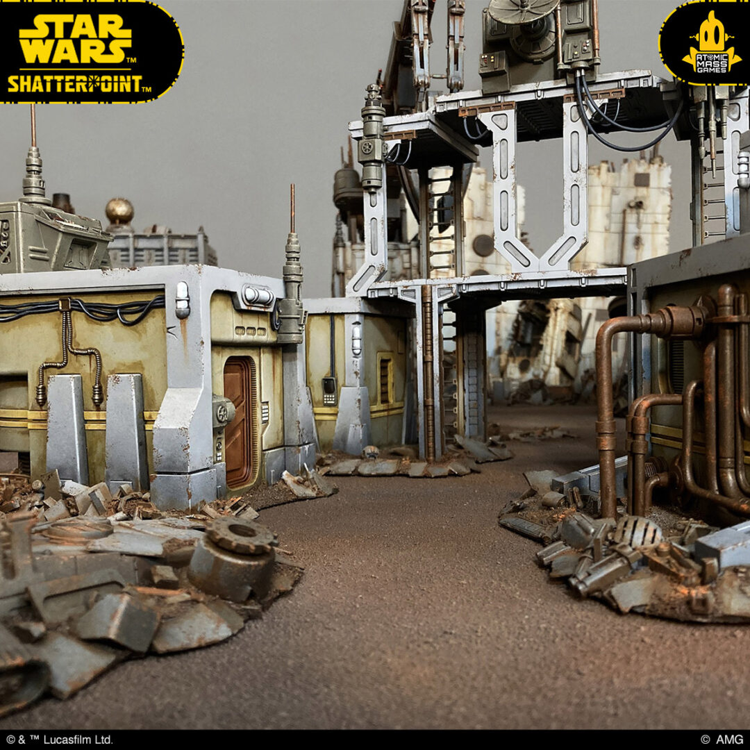 Rob Hawkins on Kitbashing Star Wars Buildings - atomicmassgames