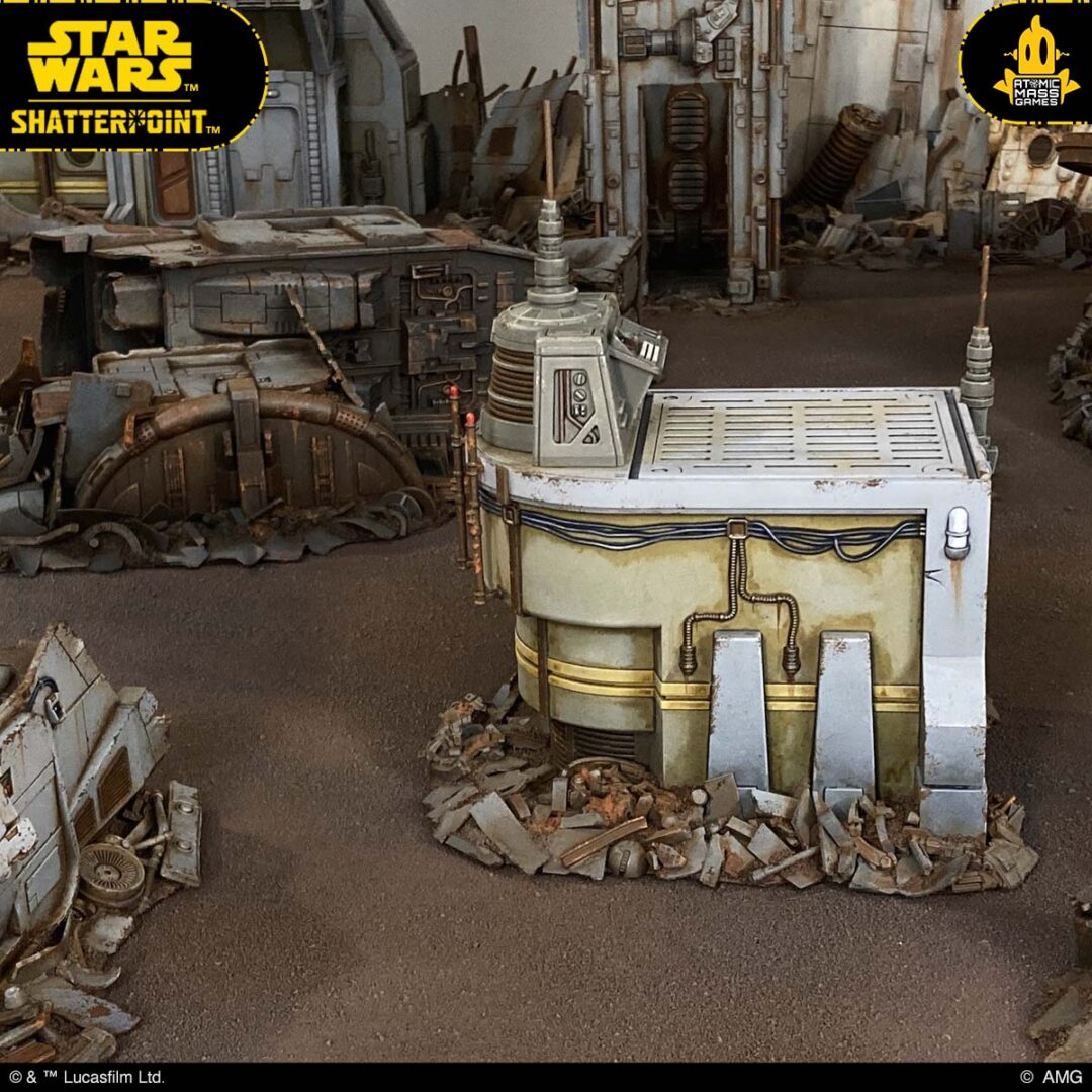 Rob Hawkins on Kitbashing Star Wars Buildings - atomicmassgames
