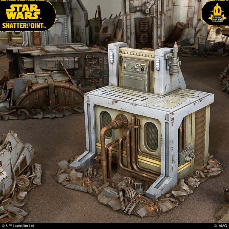 Rob Hawkins on Kitbashing Star Wars Buildings - atomicmassgames
