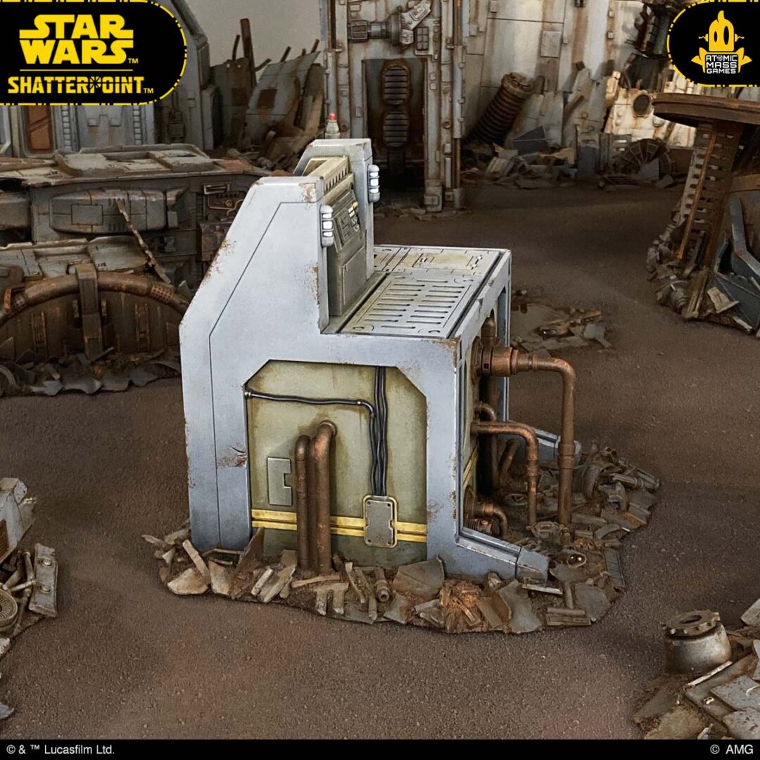 Rob Hawkins on Kitbashing Star Wars Buildings - atomicmassgames