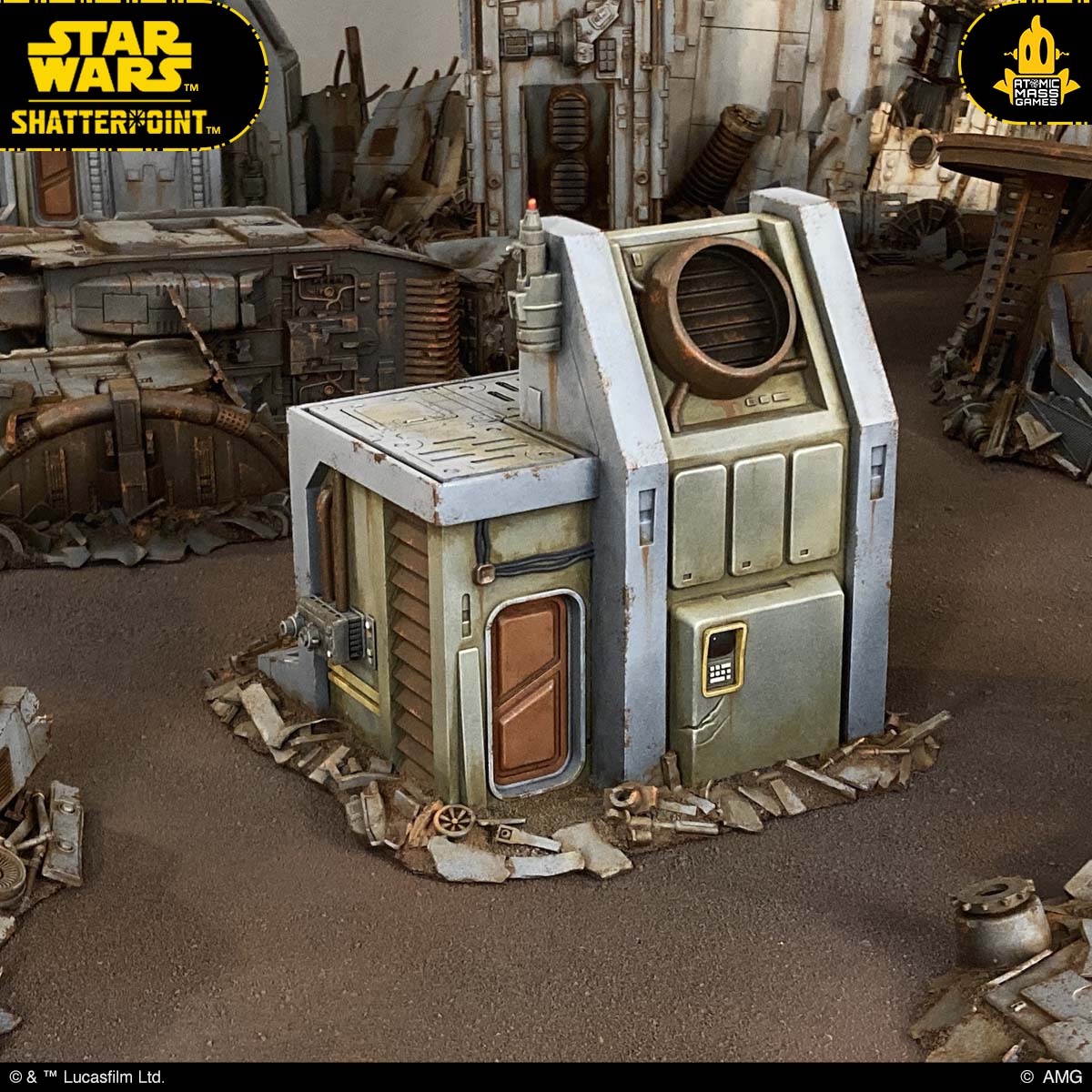 Rob Hawkins on Kitbashing Star Wars Buildings - atomicmassgames