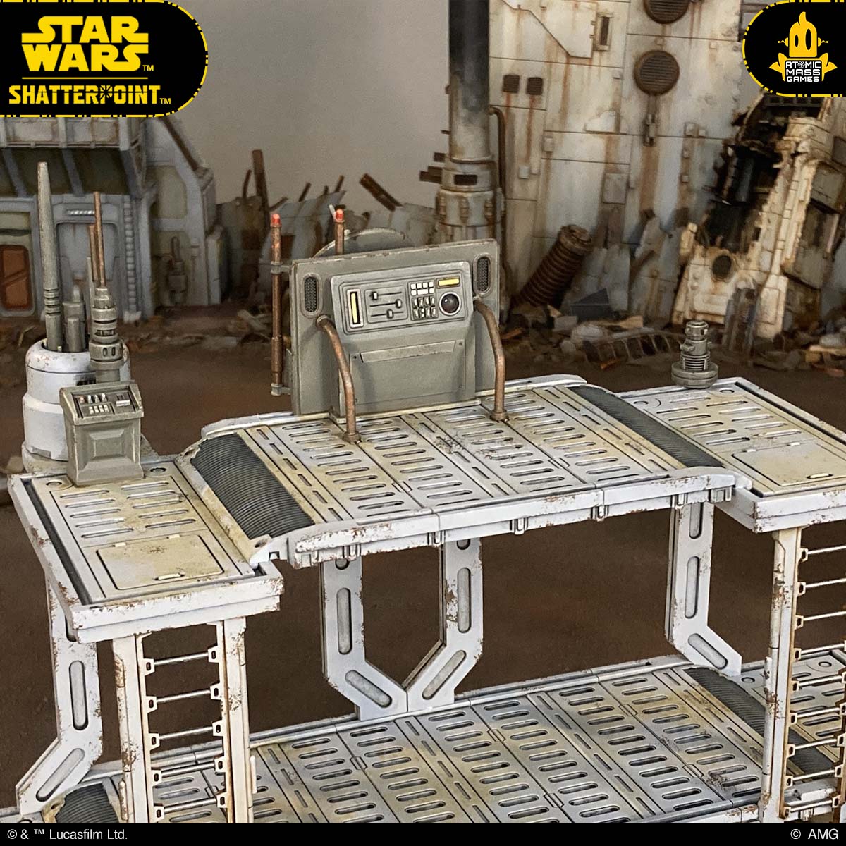 Rob Hawkins on Kitbashing Star Wars Buildings - atomicmassgames