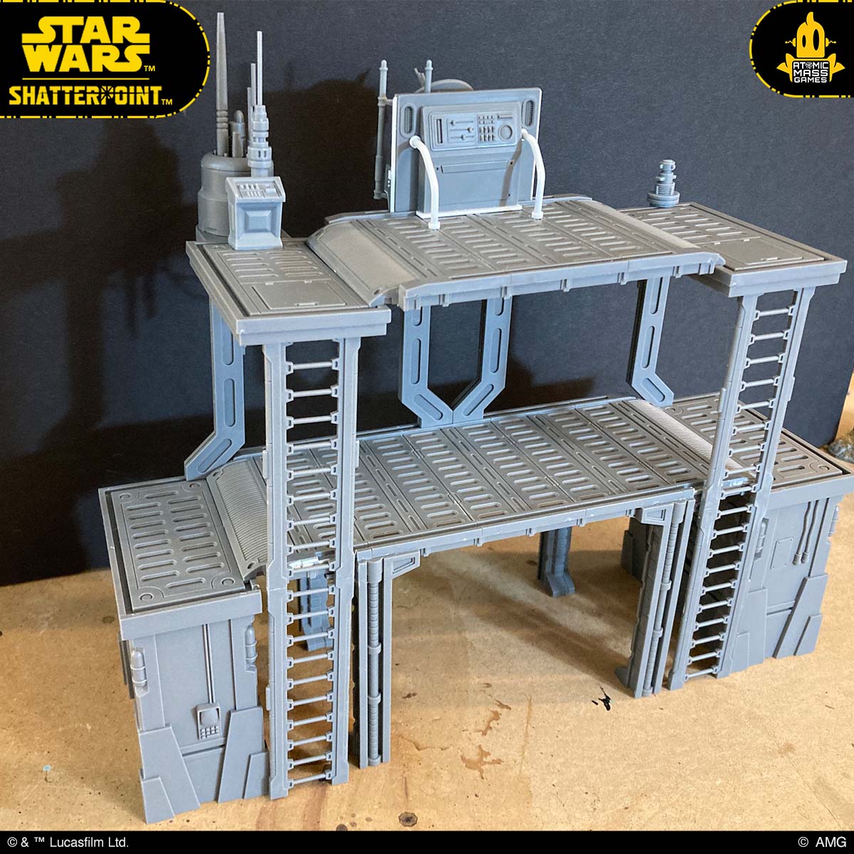 Rob Hawkins on Kitbashing Star Wars Buildings - atomicmassgames