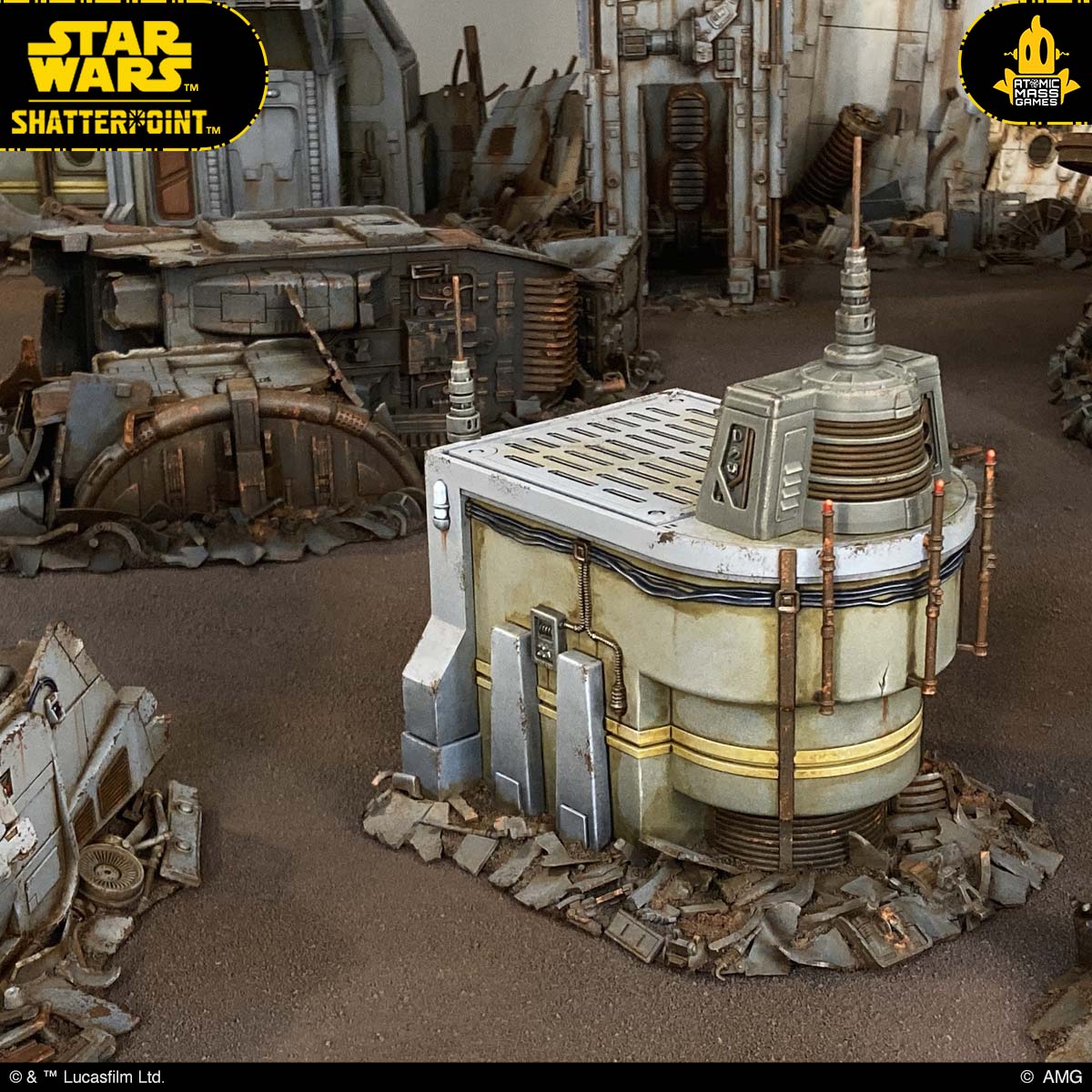 Rob Hawkins on Kitbashing Star Wars Buildings - atomicmassgames