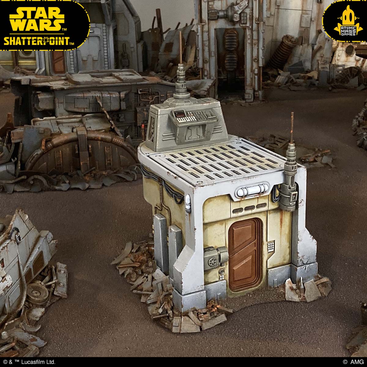 Rob Hawkins on Kitbashing Star Wars Buildings - atomicmassgames