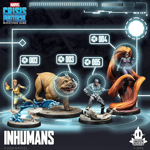Panel to Play: Inhuman Affiliation Pack - atomicmassgames