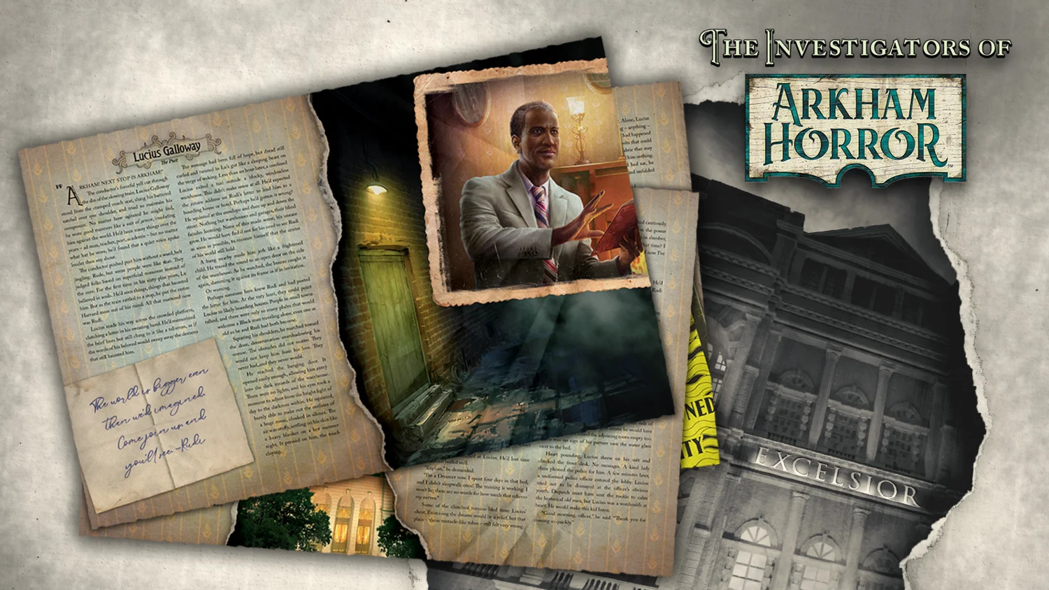 The Investigators of Arkham Horror: Lucius Galloway | ArkhamHorror.com ...