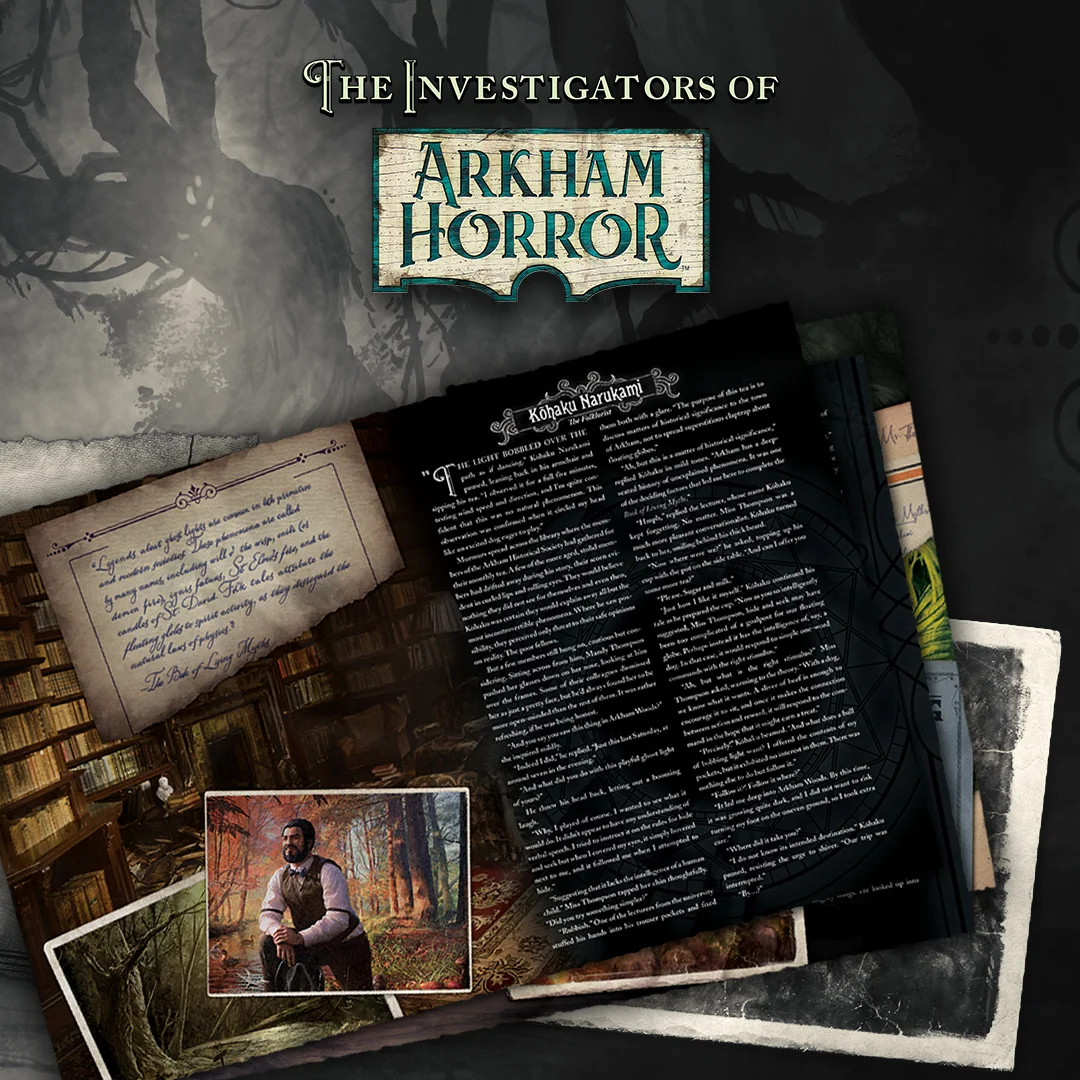 The Investigators of Arkham Horror: Kōhaku Narukami | ArkhamHorror.com ...