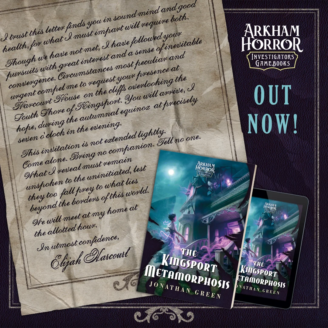 The Kingsport Metamorphosis is out now! | ArkhamHorror.com | The ...