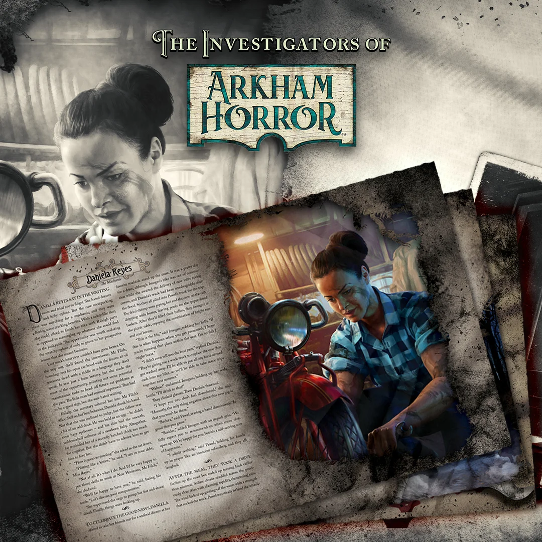 The Investigators of Arkham Horror: Daniela Reyes | ArkhamHorror.com ...