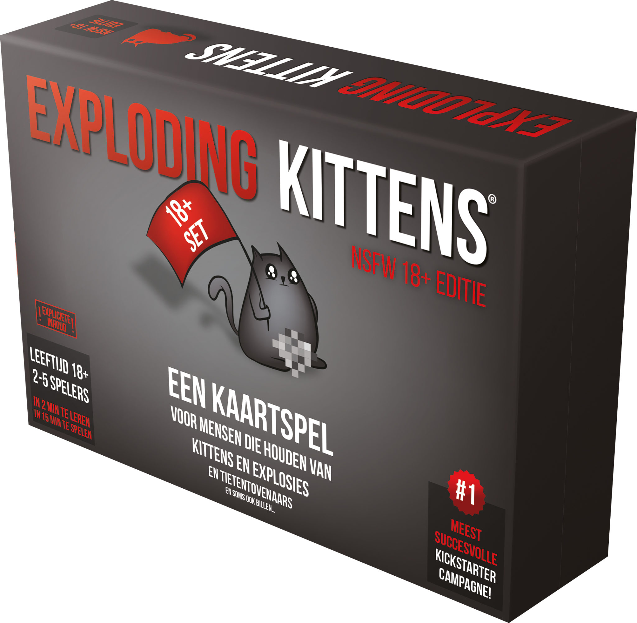 Exploding Kittens - NSFW Editie - Asmodee Belgium