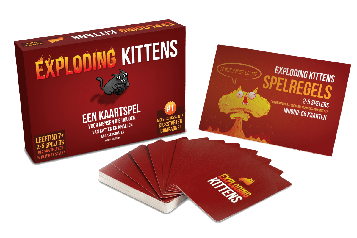 Exploding Kittens - Asmodee Belgium