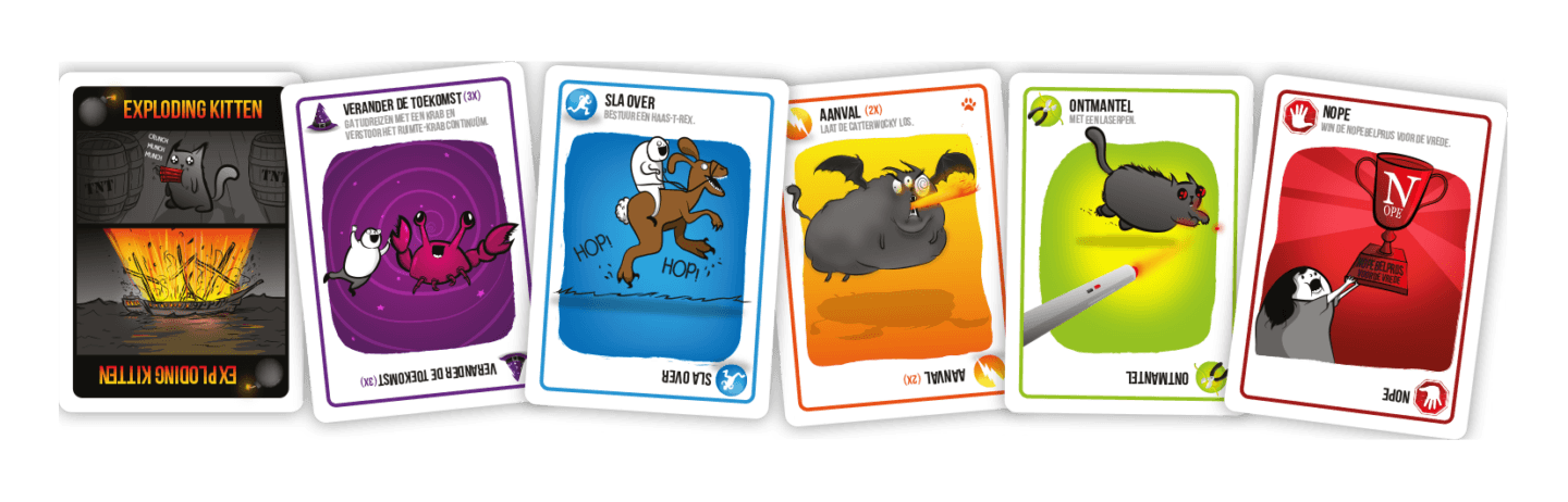 Exploding Kittens - Édition Festive - Asmodee Belgium