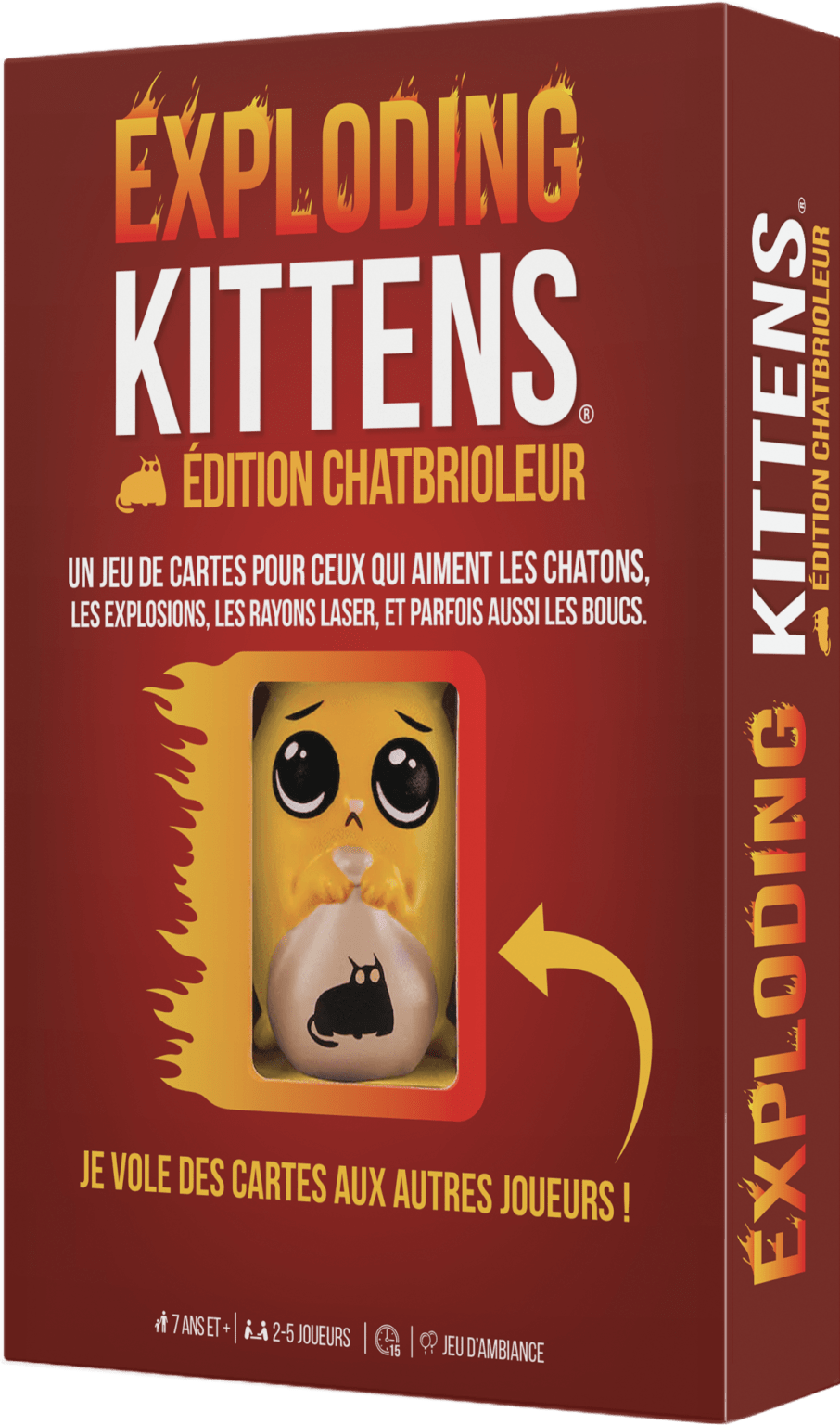 Exploding Kittens - Édition Chatbrioleur - Asmodee Belgium