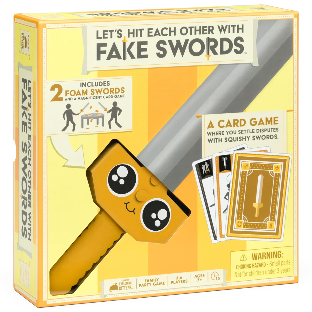 Let's Hit Each Other with Fake Swords