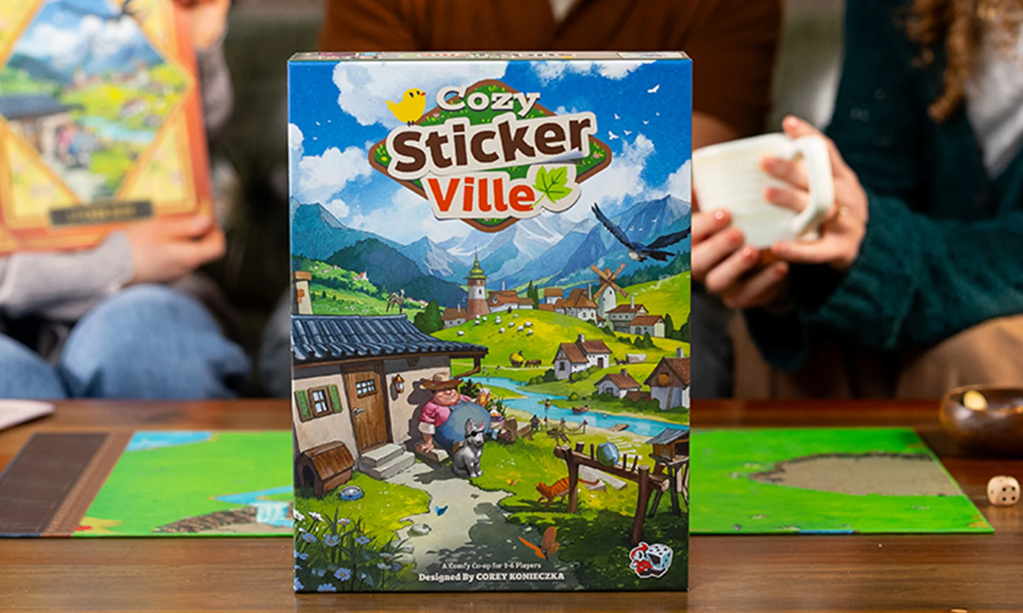 Cozy Stickerville - asmodee Canada